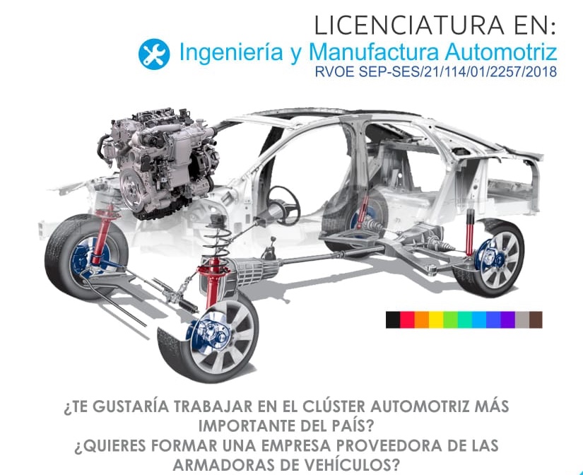 Estudia Ing. En Manufactura Automotriz